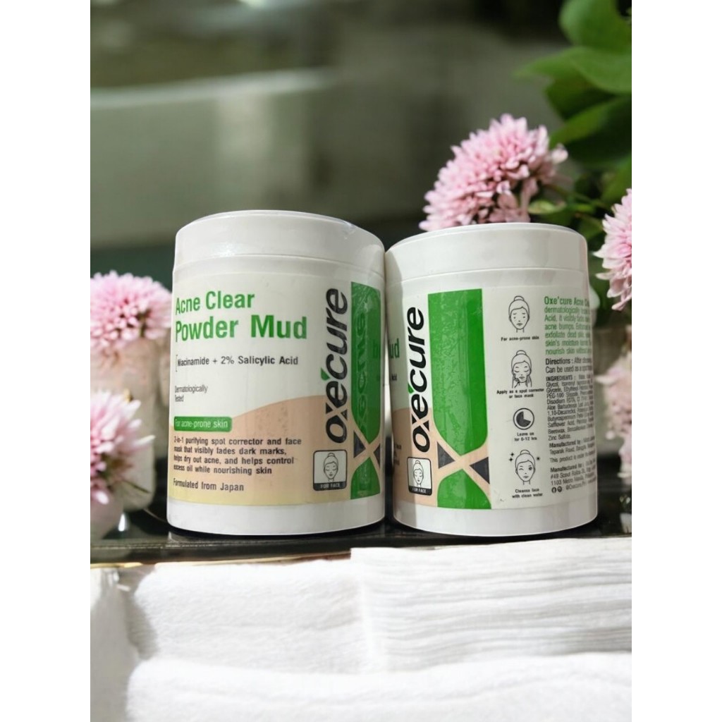 Oxecure Acne Clear Powder Mud 50g | Shopee Philippines