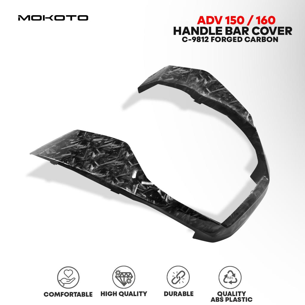 MOKOTO HONDA ADV 150/160 TOP HANDLE BAR GARNISH UPPER INNER MOUNT COVER ...