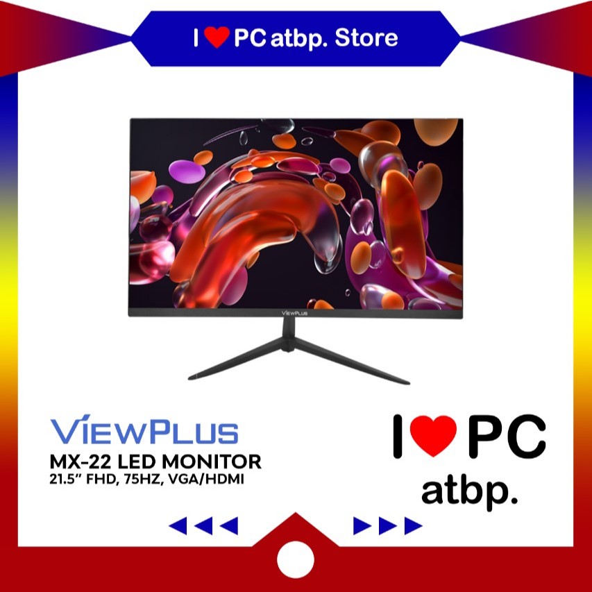 Viewplus MX-22 LED Monitor (21.5'' FHD, 75hz, Blue Light Filter, VGA/HDMI) | Shopee Philippines