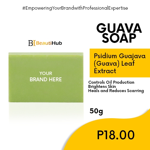 Guava Soap 50g - Brightening, Scar Lightening & Moisturizing (Guava ...