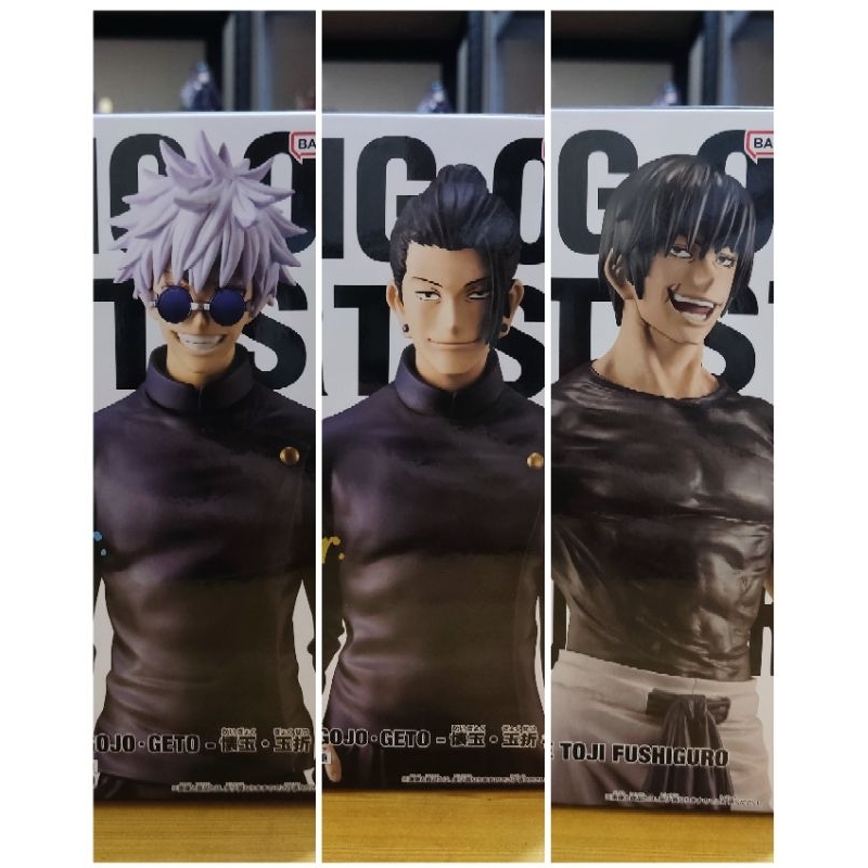 *AUTHENTIC* Jujutsu Kaisen: King Of Artist Gojo Geto Toji | Shopee ...