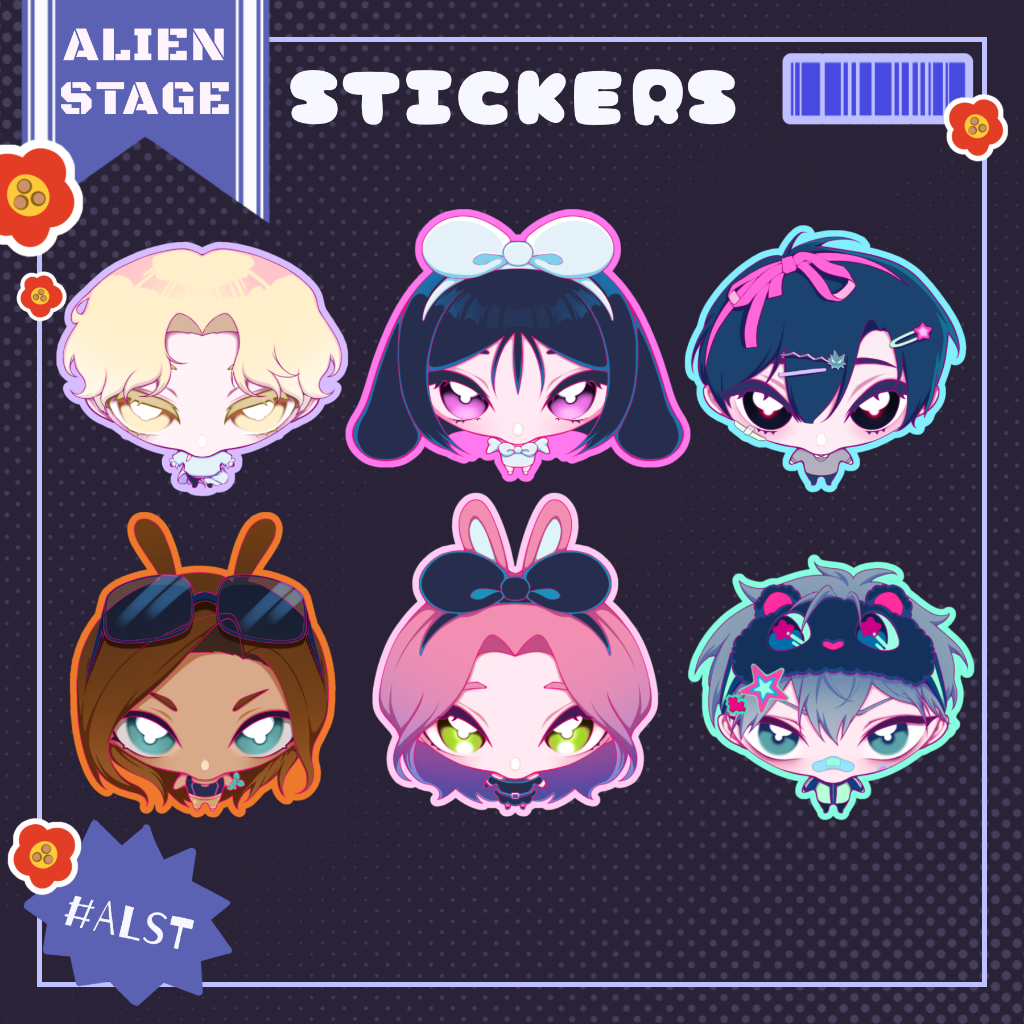 ALIEN STAGE ALST VINYL WATERPROOF STICKER DECAL | Shopee Philippines