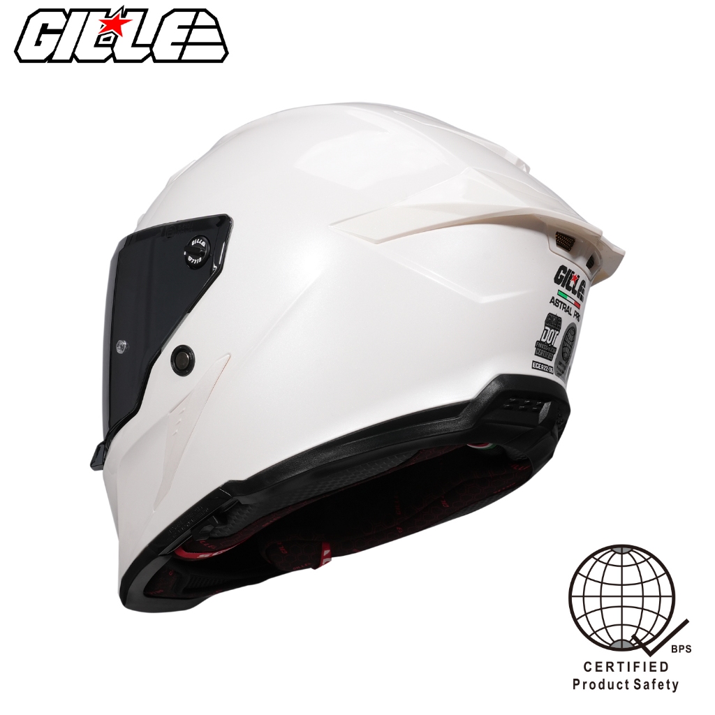 GILLE ASTRAL PRO Full Face Dual Visor Motorcycle Helmet | Shopee ...