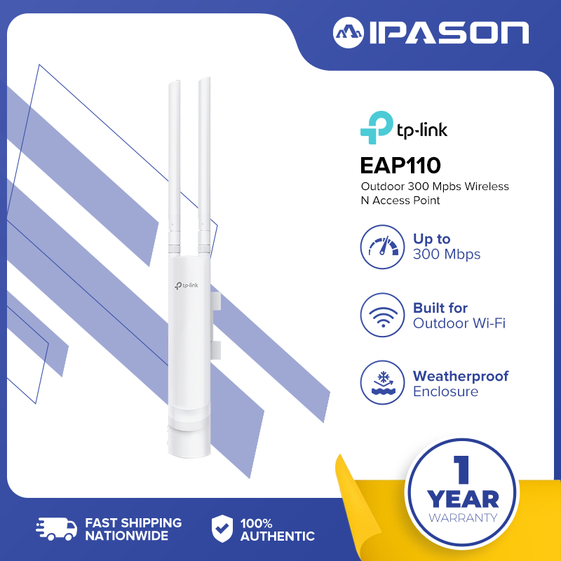 Tp-Link EAP110 - Outdoor Wifi Antenna 300Mbps Wireless N Outdoor Access ...