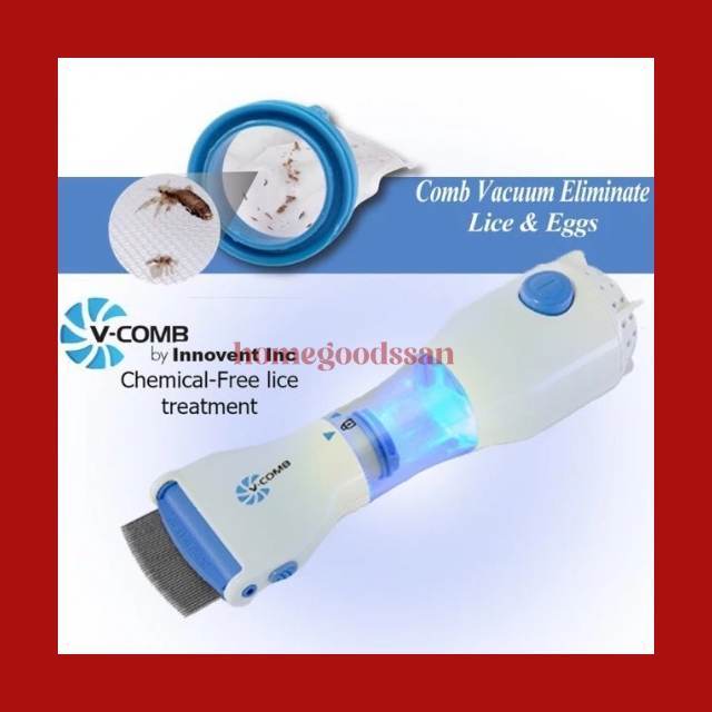 homegoodssan V-Comb Electric Lice (Kuto) Vacuum Remover Treatment ...