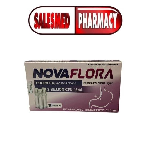 NOVAFLORA PROBIOTIC (BACILLUS CLAUSII) 2 BILLION CFU/5ML | Shopee ...