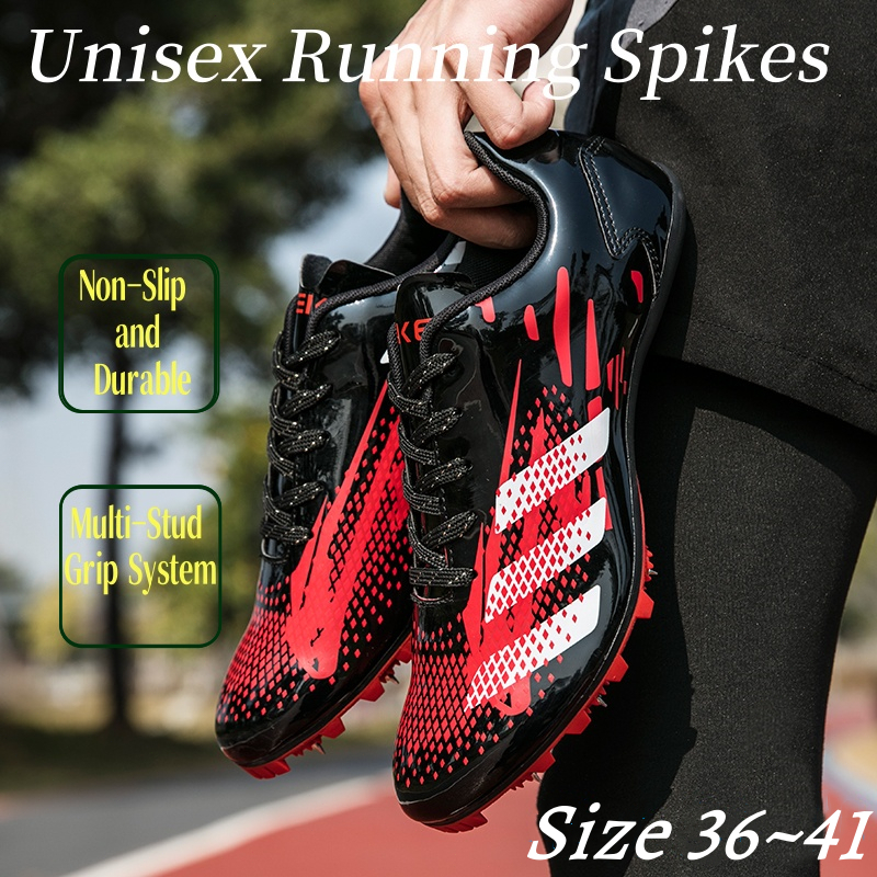 【COD】 Professioncal Athlete Running Shoes Men and Women Spikes Sneakers ...