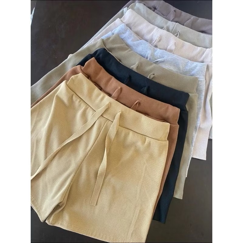 HarPer Short Cotton Knitted Free Size Fit Small To Large Body Hugging ...