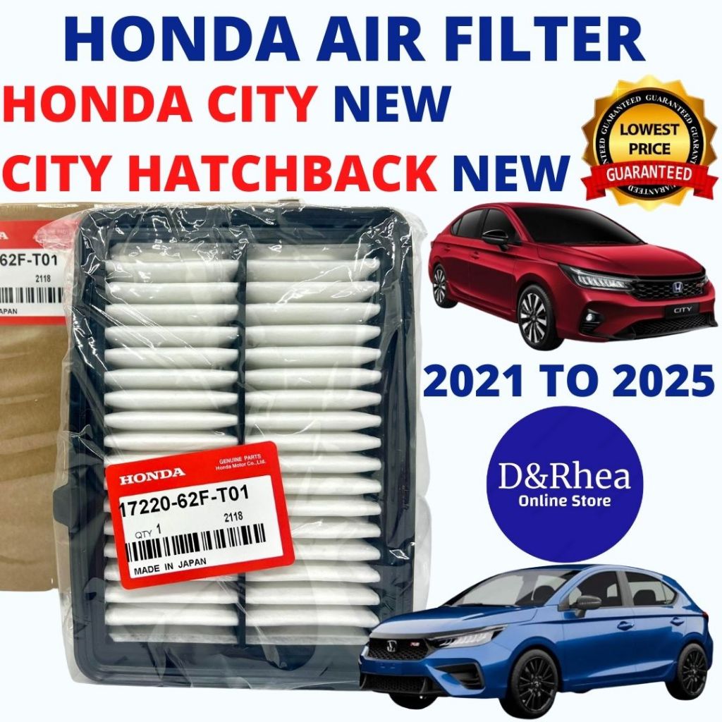HONDA AIR FILTER FOR HONDA CITY NEW 2021 TO PRESENT HIGH QUALITY Part ...