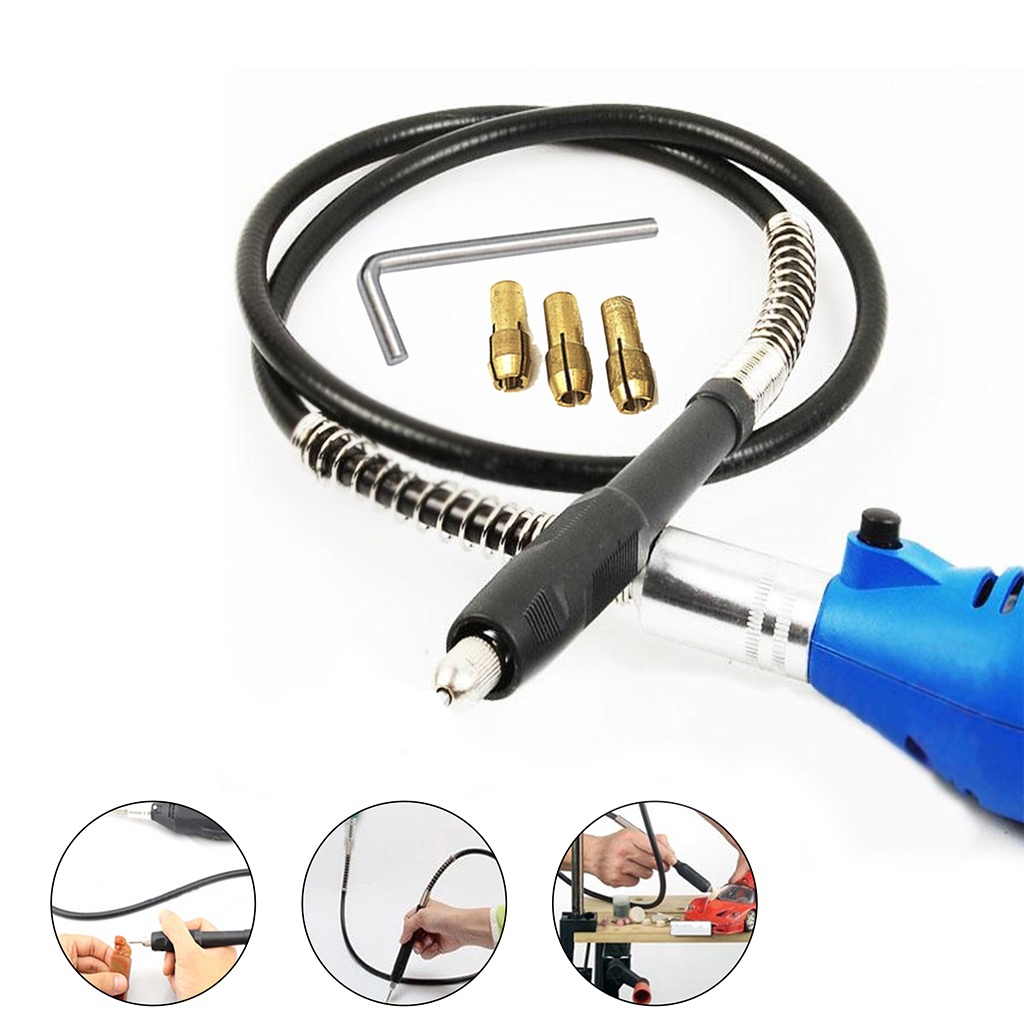 M19×2mm Flexible Shaft Extension Adapter AttachmenPower Drill Cable ...