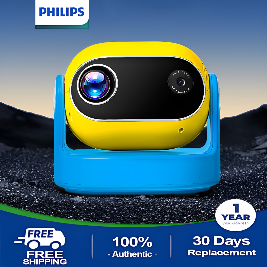 PHILIPS S1Android Smart Mini Projector WiFi Bluetooth 1080P Full HD 4K ...