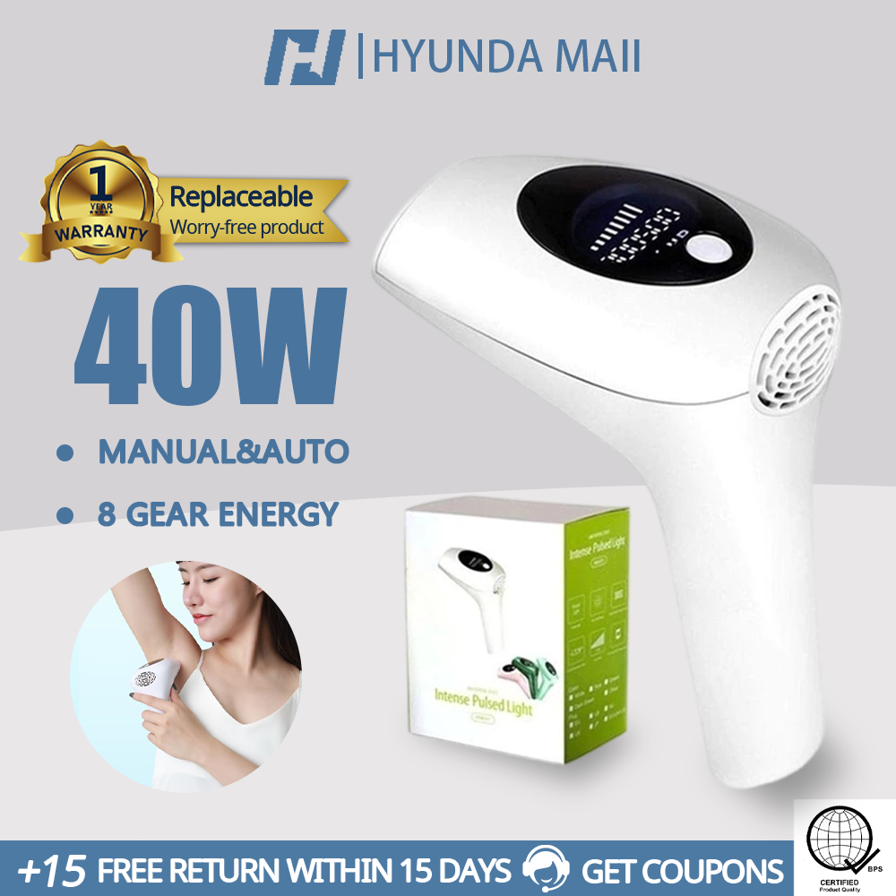 HOMEFUN900000 flashes DIY Smooth IPL hair removal with laser hair ...