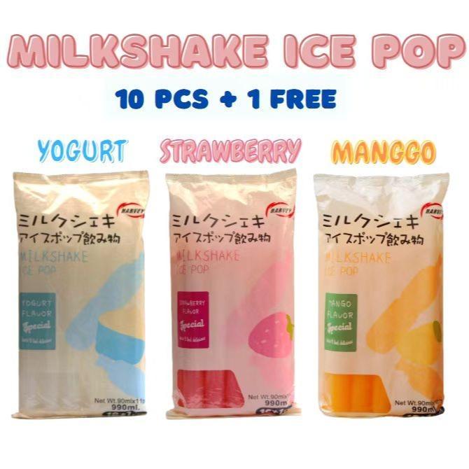 Ice POP 3 Flavour 10-1 PCS Pop Series - Mango, Strawberry, Yogurt ...