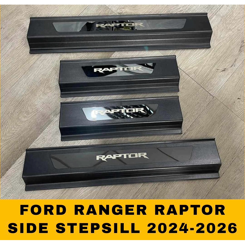 FORD RANGER RAPTOR SIDE STEPSILL 2024-2025 (THAILAND MADE) | Shopee ...
