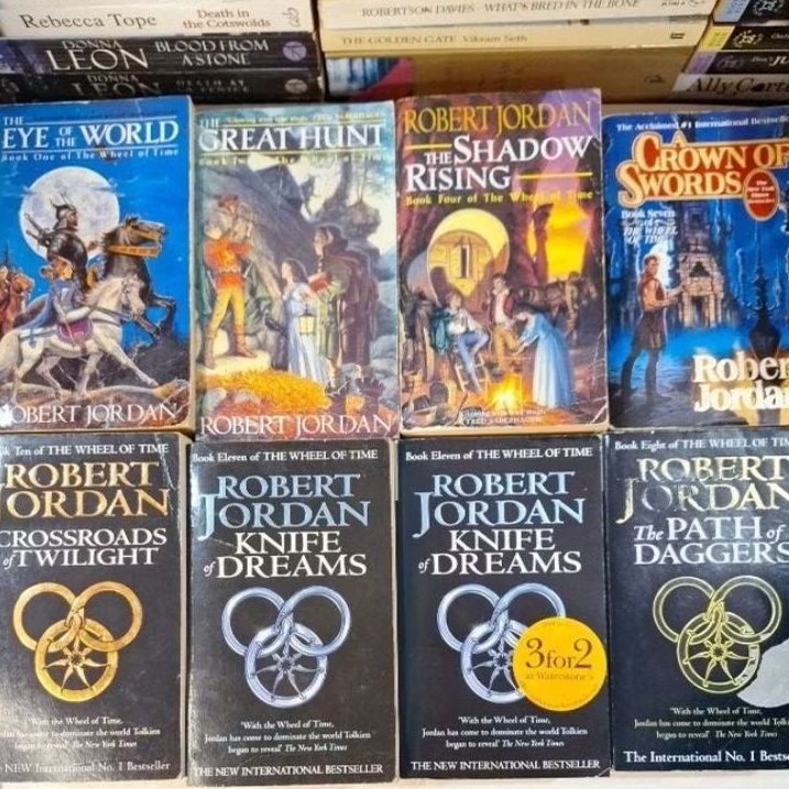 Robert Jordan Books | MMPB | Fantasy | Shopee Philippines