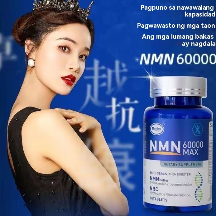 Real NMN 60 Caps 500mg Nicotinamide DNA + NAD + Cellular Regen, Vitality, Restore Youth-PDD ...