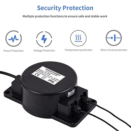 IP68 Waterproof Transformer 220 to 12V 105W 200W or 400W for Underwater ...