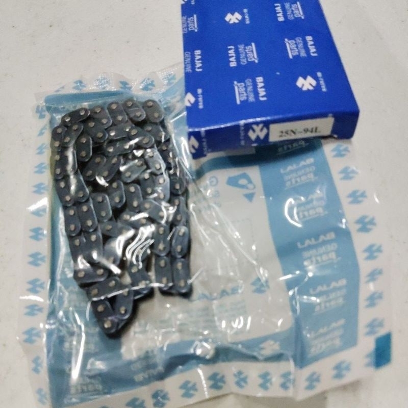 Kawasaki bajaj ct125/rouser135 timing chain (25nx94L) | Shopee Philippines
