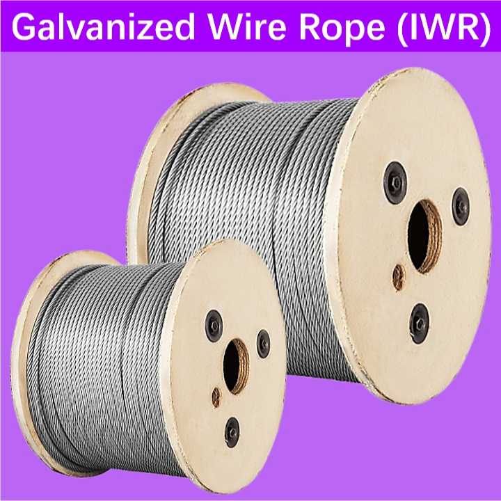 Mago 100 Meters 10mm Galvanized Steel Wire Rope 6x19 IWR (Iron Wire ...