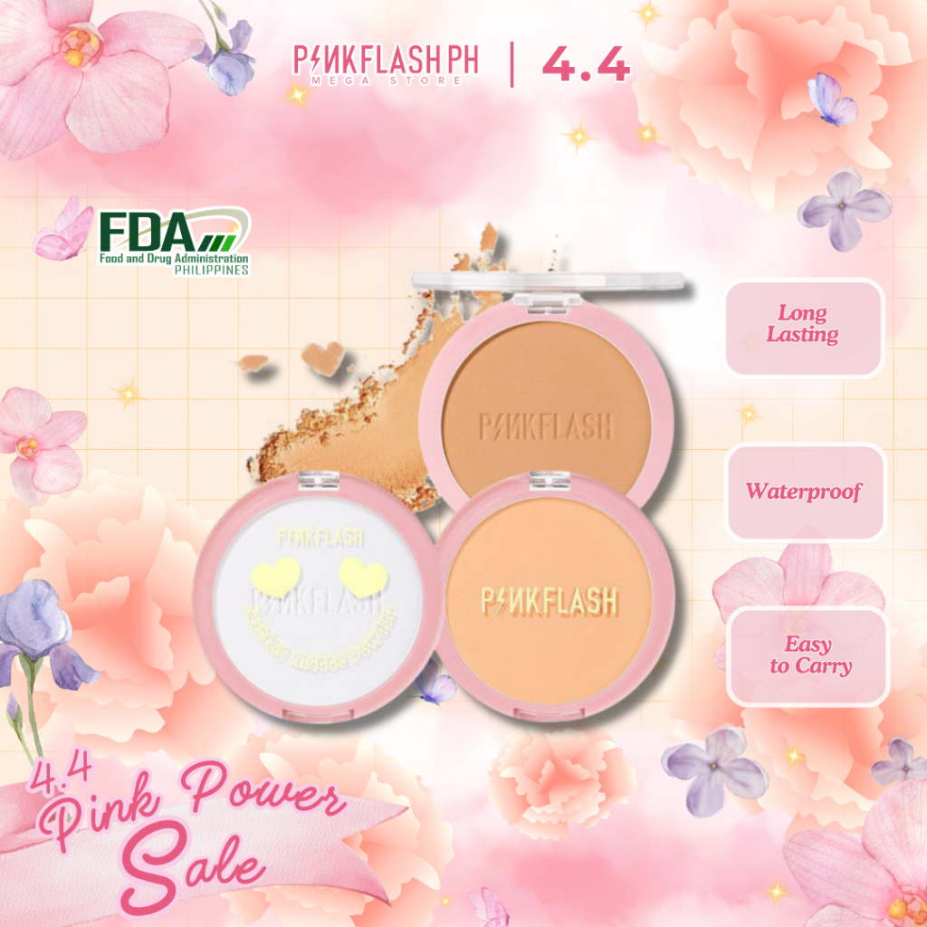 PINKFLASH Face Makeup Set Pressed Powder Matte Lightweight Oil Control ...