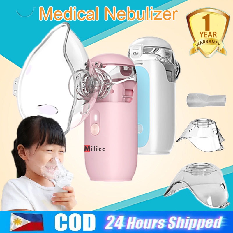 Nebulizer Portable Rechargeable For Asthma Kids Adult Nebulizer Machine ...