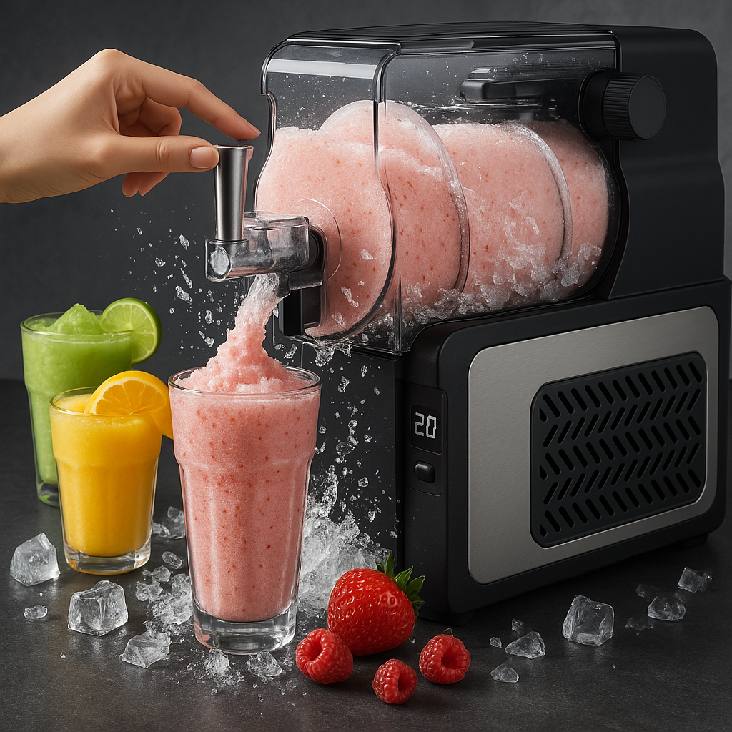 Ice Cream Maker Soft Serve Maker Sorbet Milkshake Frozen Yogurt Low ...