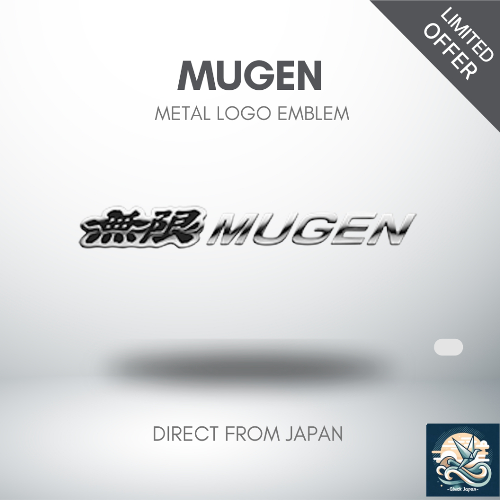 Mugen Metal Logo Emblem [Direct from Japan] | Shopee Philippines