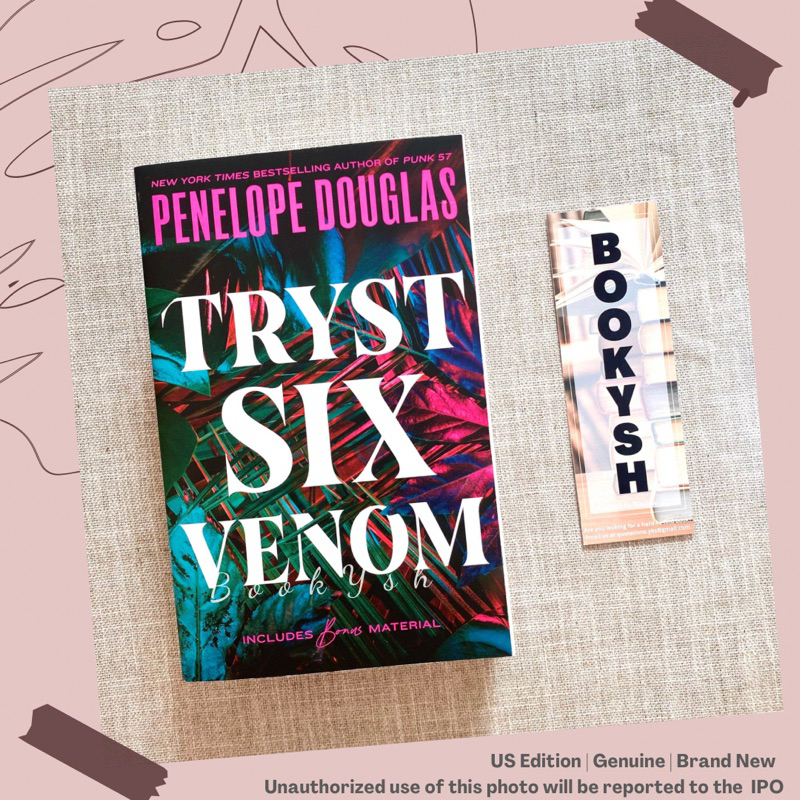 Tryst Six Venom by Penelope Douglas (US Edition) | Shopee Philippines