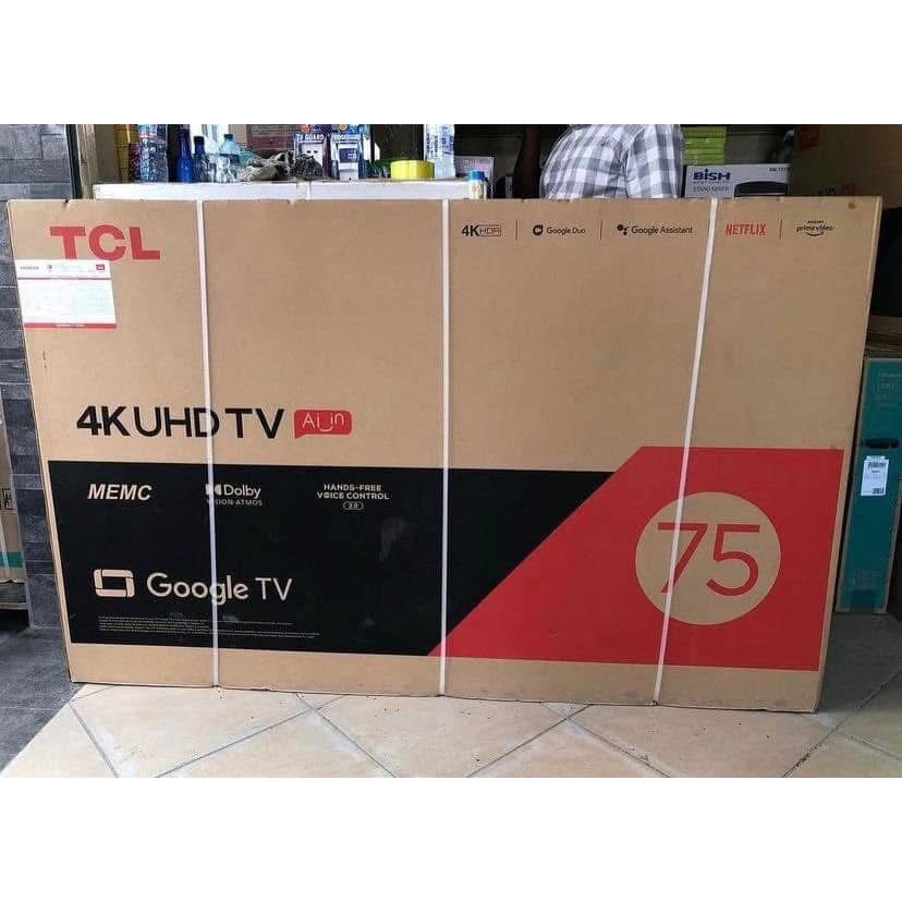Tcl 75 inch 75P735 Google Tv new edition 4k UHD Android TV (Brand New ...