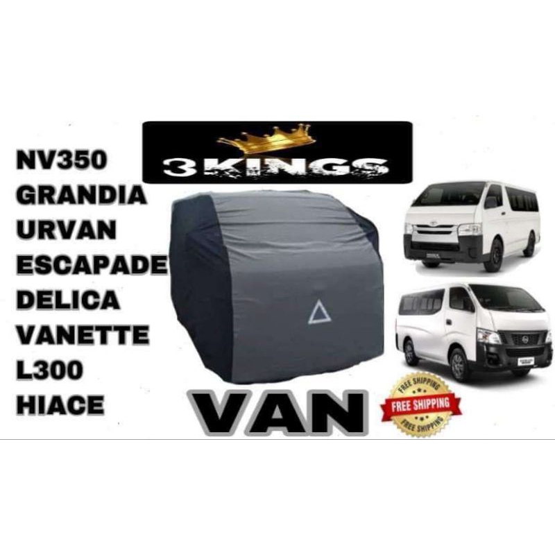 WATER REPELLENT CAR COVER FOR (VAN) NV350/GRANDIA/URVAN/ESCAPADE/DELICA ...