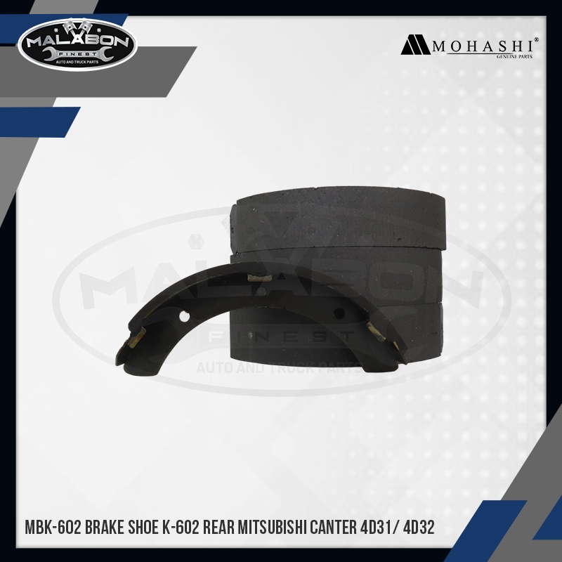 MITSUBISHI CANTER 4D31/ 4D32 BRAKE SHOE MOHASHI MBK-602 (4 PCS ...