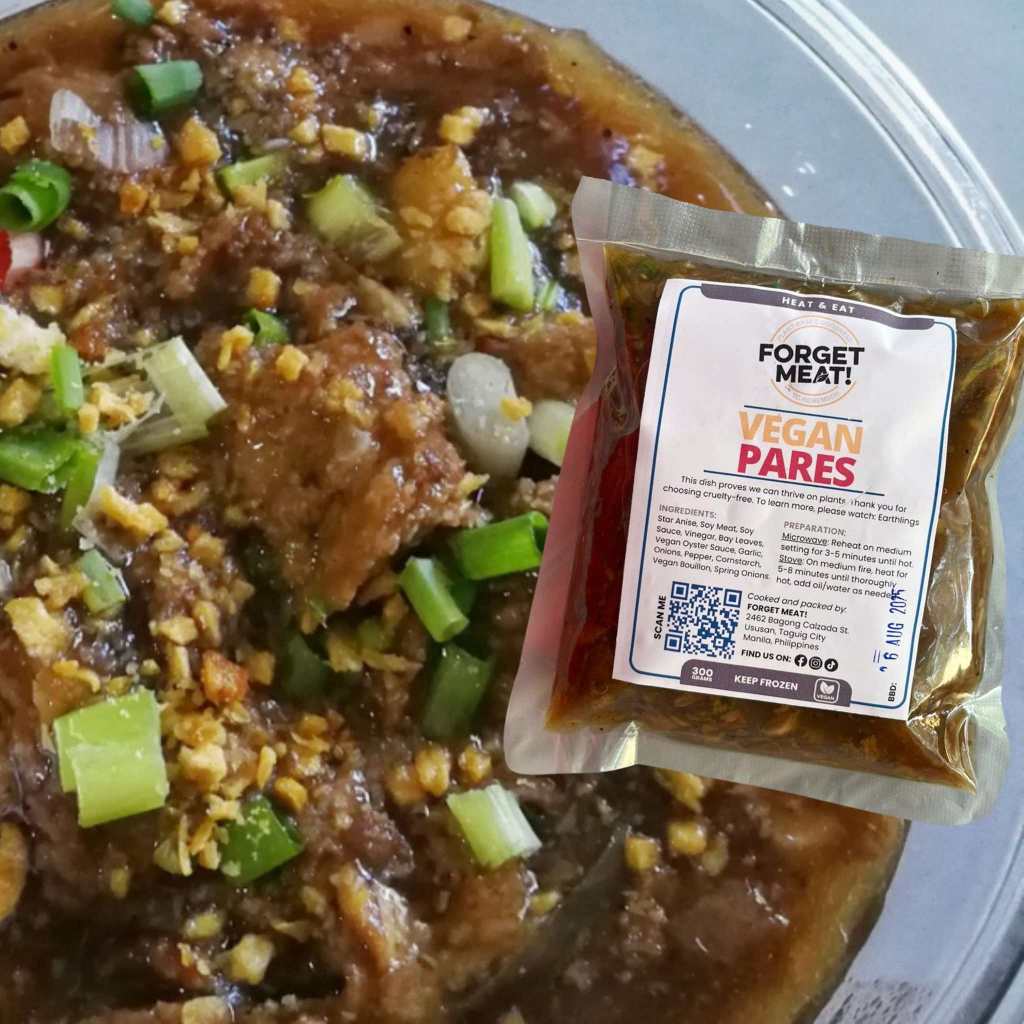 Pares by ForgetMeat! 300g (Plant based | Vegan | Meat-free | Dairy-Free ...