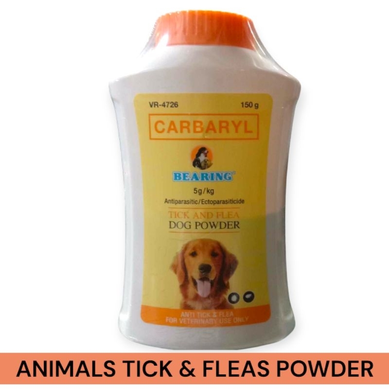 BEARING TICK & FLEAS DOGS POWDER 150g | Shopee Philippines