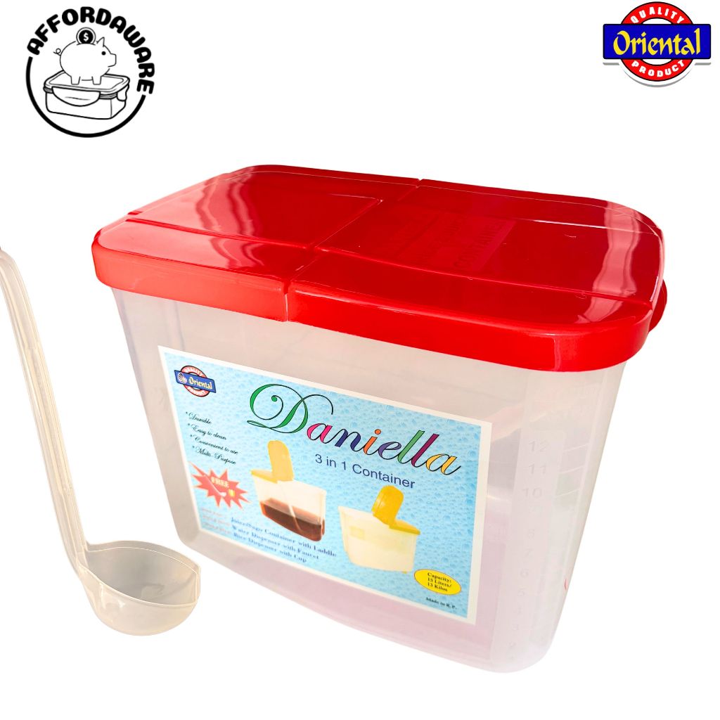Orientla Daniella 15 liters Juice Container with free laddle | Shopee ...