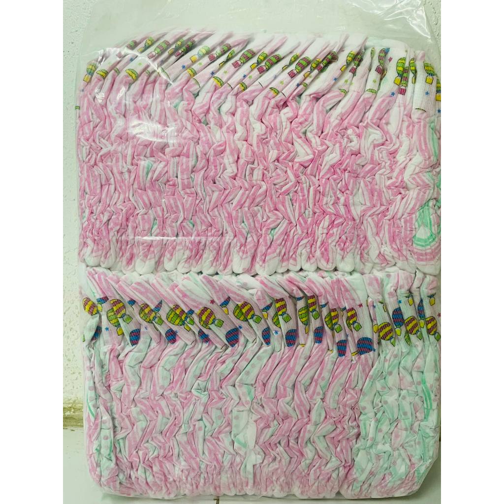 BABY DIAPER TAPE TYPE 50PCS RANDOM COLOR | Shopee Philippines