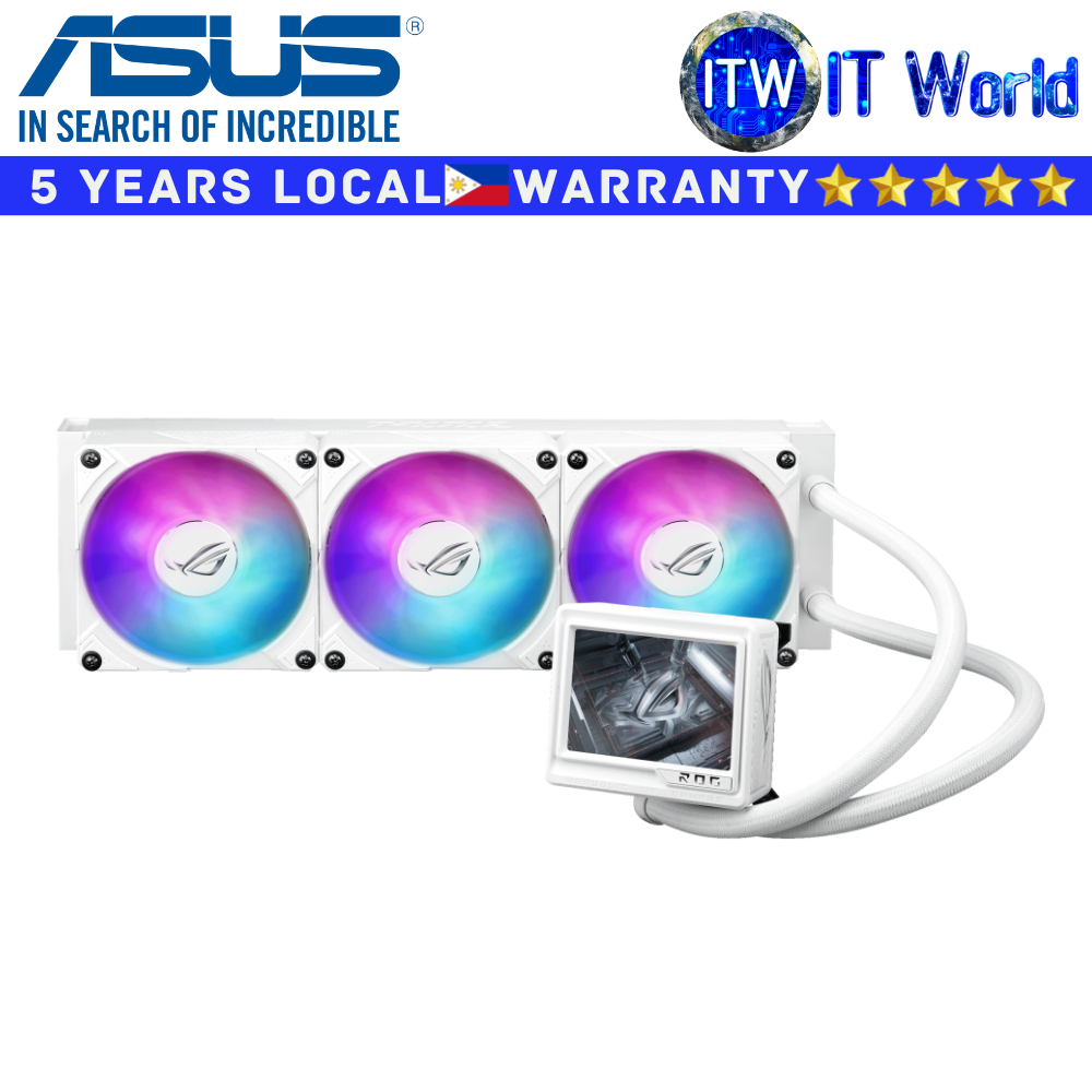 ASUS CPU Cooler Fan ROG Ryujin III 360 ARGB Extreme White Edition | itw ...