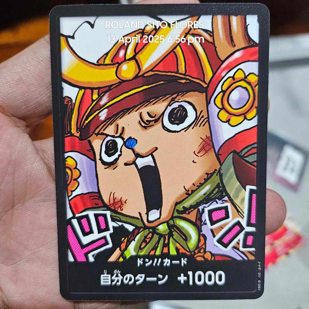One Piece TCG Tony Tony Chopper Don!! Card [Special Limited Edition ...