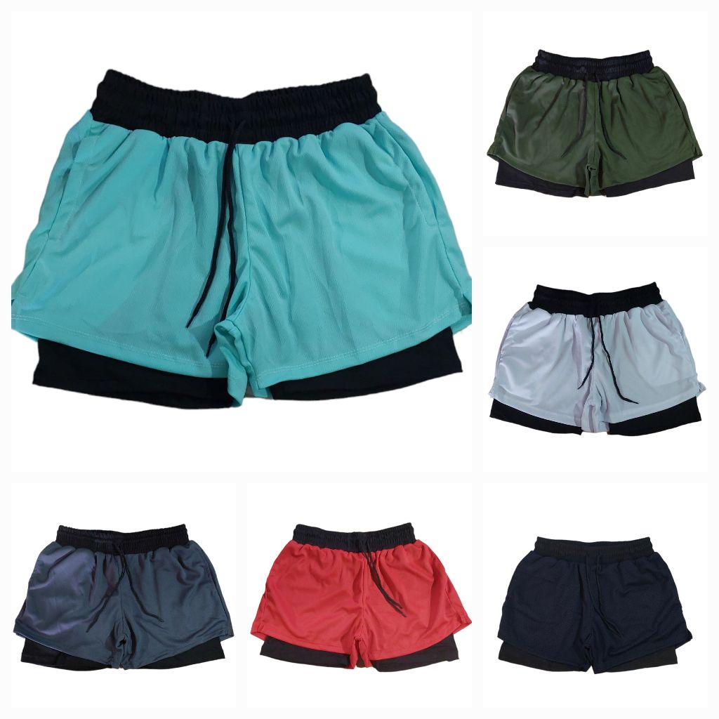 SHORTS WITH INNER CYCLING (PLAIN EDITION) | Shopee Philippines
