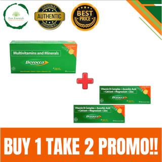 BEROCCA Performance Multivitamins + Minerals Effervescent Tablets ...