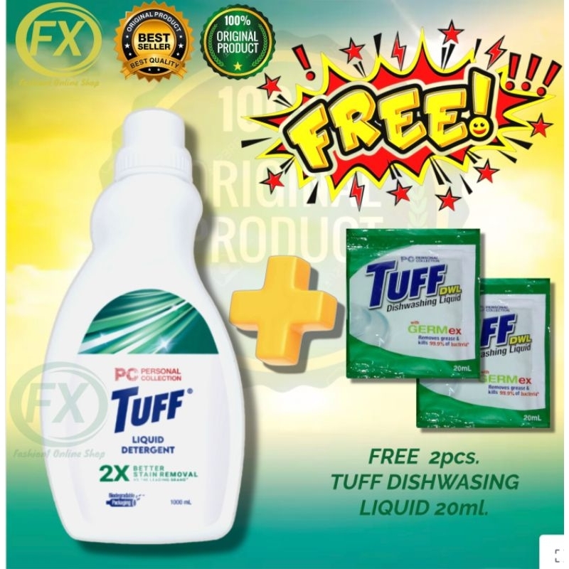 TUFF NATURALS LIQUID LAUNDRY DETERGENT 1000ML | Shopee Philippines
