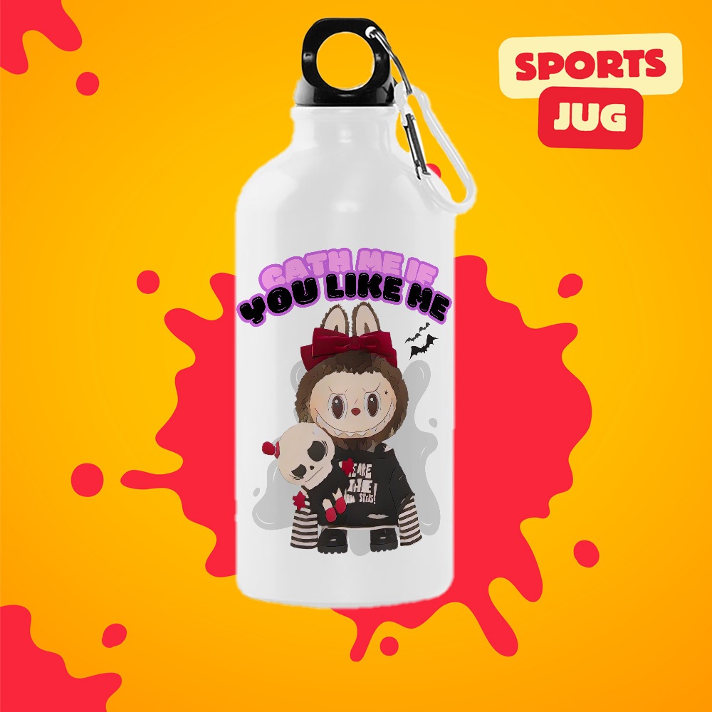 LABUBU INSPIRED Sports Jug Tumbler - GY Prints - LABUBU - Tumbler 600ml ...