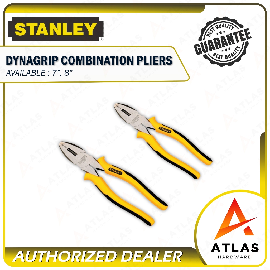 Stanley Dynagrip Combination Pliers | Shopee Philippines