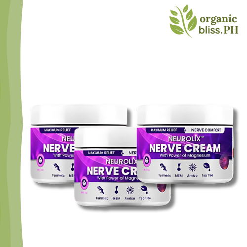 ORGANIC BLISS PH - NEUROLIX NERVE CREAM 10g, Natural Relief, Anytime ...
