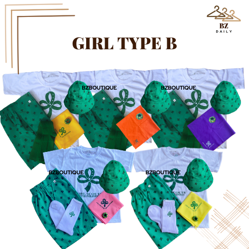 GSP Uniform Type B | Complete Set of Uniform | Twinkler Star Junior ...
