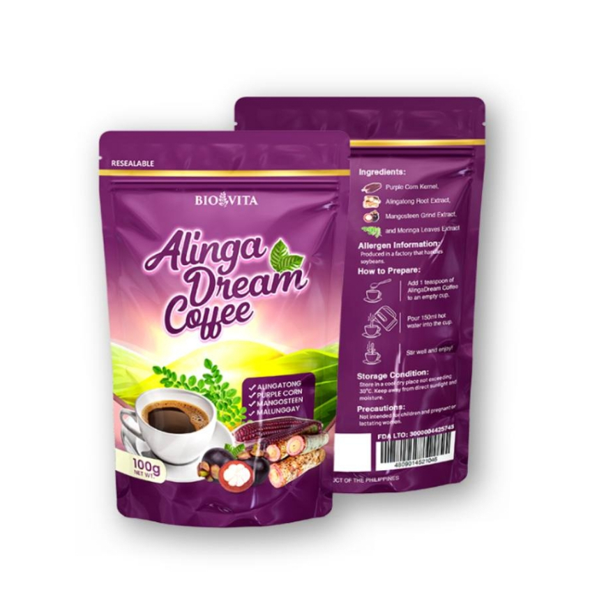 Alingatong Mangosteen Malunggay with Purple Corn Coffee (Organic ...