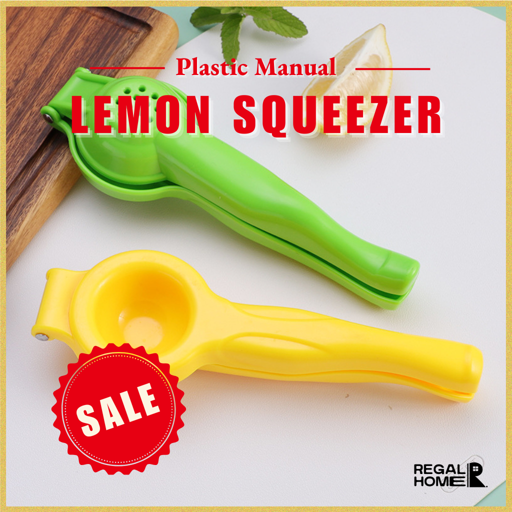 Plastic Convenient Manual Hand Press Lemon Squeezer Portable Juicer ...
