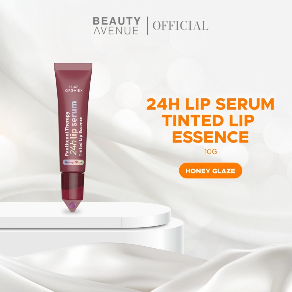 Luxe Organix Panthenol Therapy 24H Lip Serum Tinted Lip Essence Honey Glaze 10g | Shopee Philippines