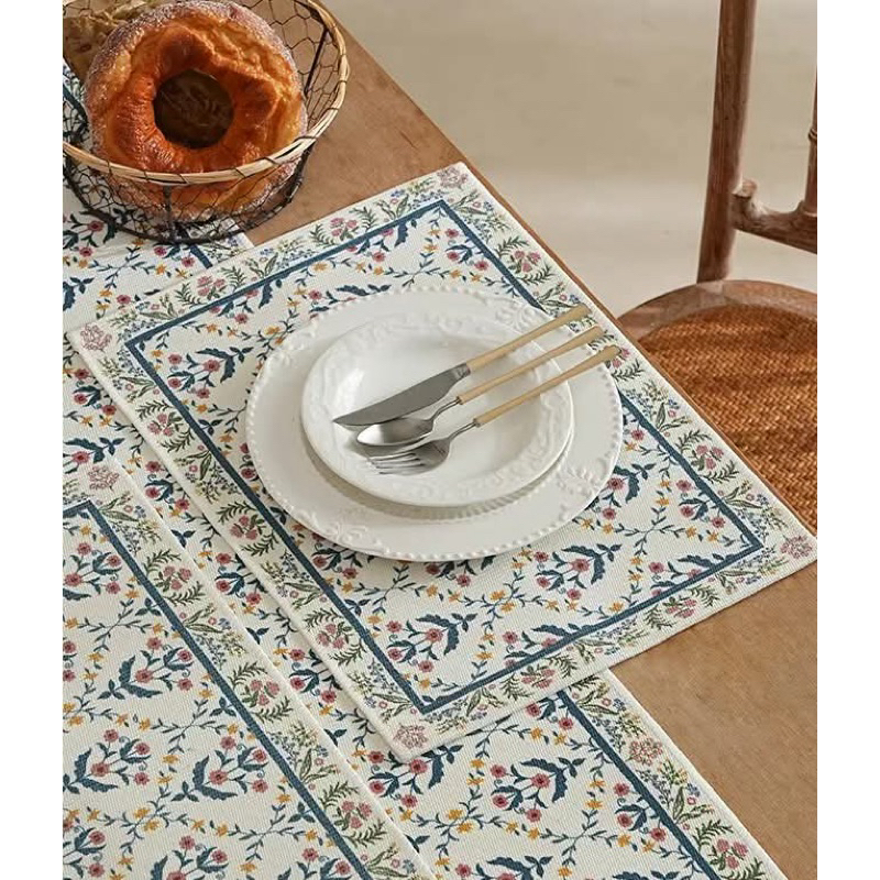 Aesthetic Floral Placemat - 35x48cm | Shopee Philippines