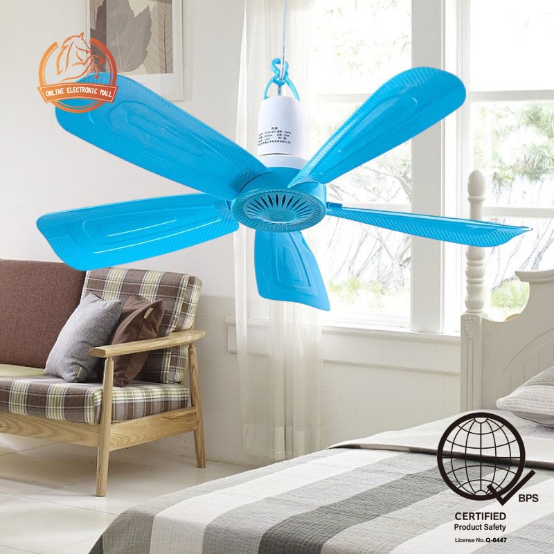 BZ 5 Blade Big Ceiling Fan Portable Ceiling Fan Wall Fan Portable ...