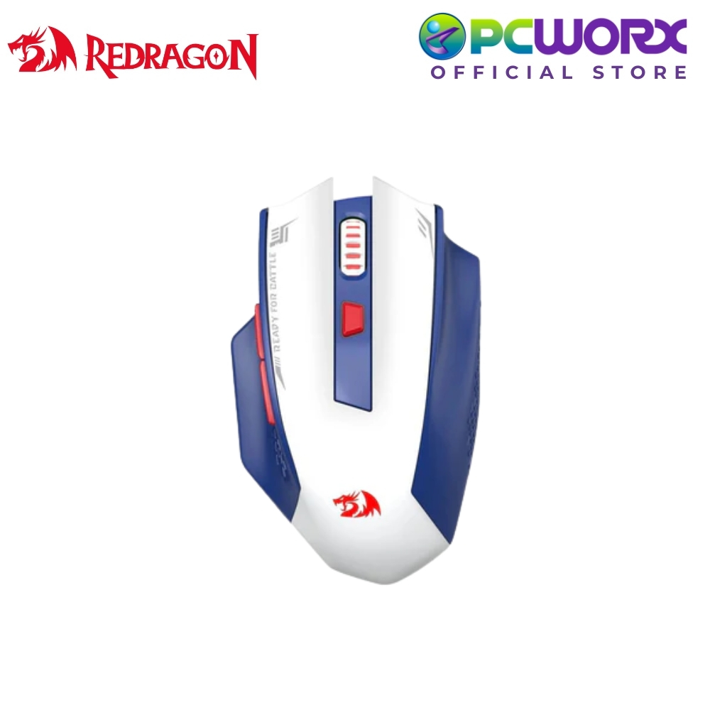 Redragon Woki M994 Superlight Wireless Gaming Mouse - White/Blue ...